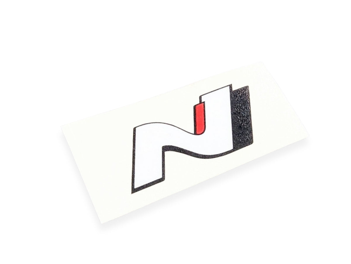 i30N Brake Calliper Stickers - RED/WHT/BLK - Pair – Impossible Fab