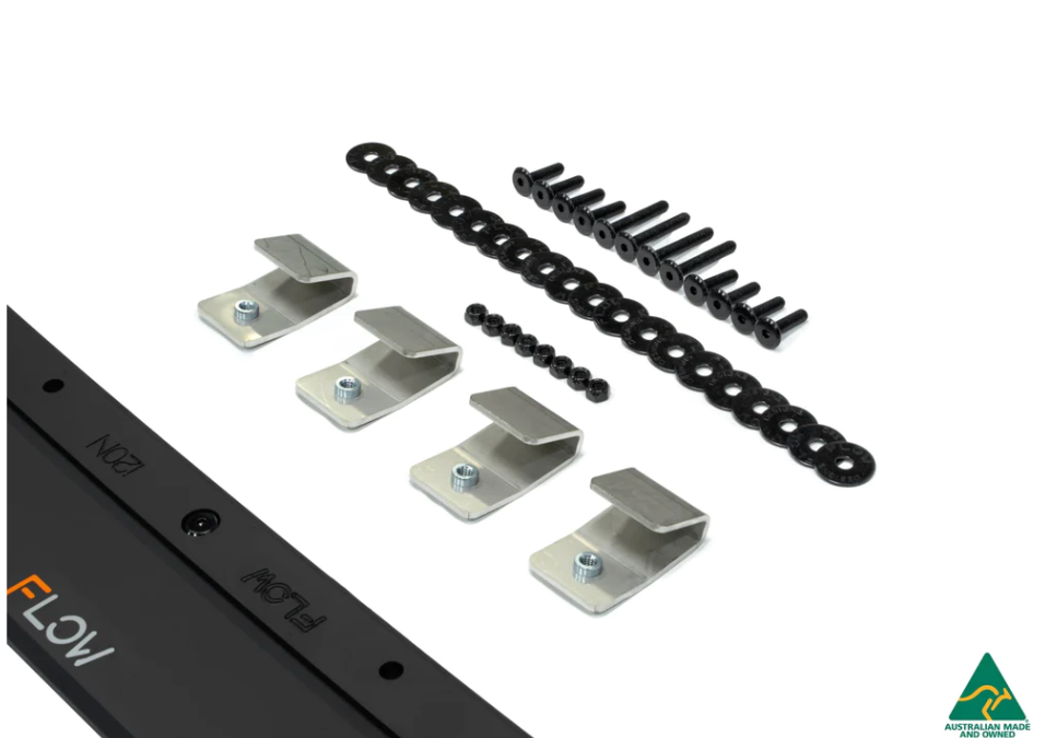 Hyundai i20N Flow Designs Front Lip Splitter & Mounting Brackets ...