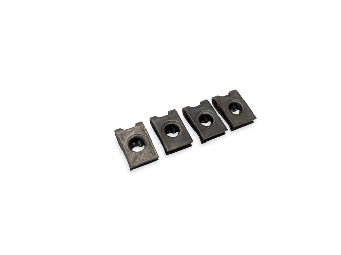 Genuine Hyundai i30N Front Lower Bumper Speed Nuts 4pk P/N: 133570 503